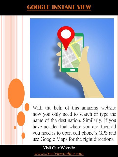 STREET VIEW UK In STREET VIEW UK In