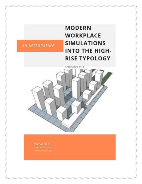 An Integrating Modern Workplace Simulations into the High-Rise Typology