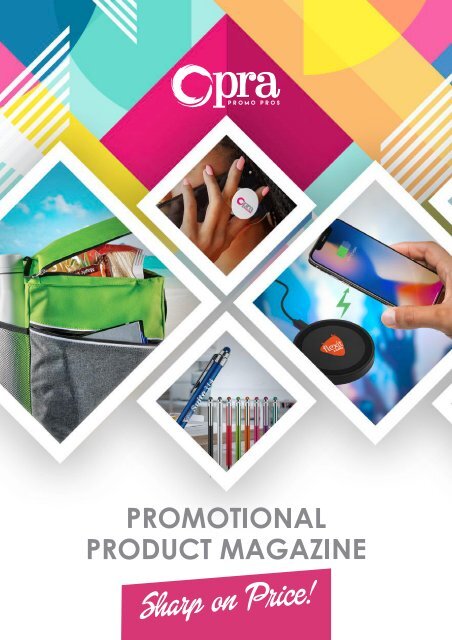Opra Promotional Product Magazine