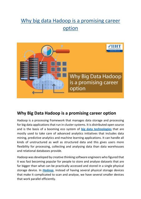 why-big-data-hadoop-is-a-promising-career-option
