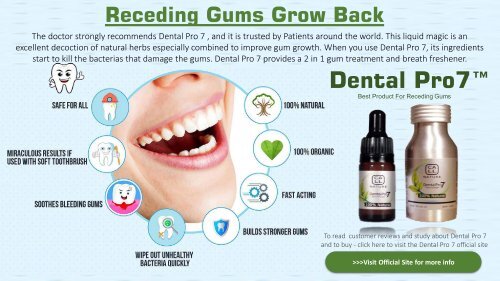 Can Receding Gums Grow Back?
