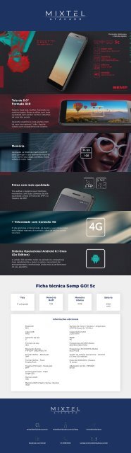 Mixtel Lamina Semp GO 5C