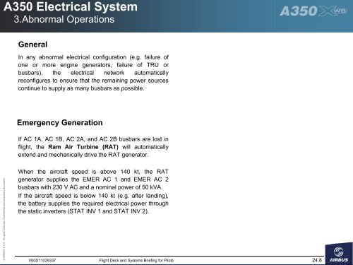 A350 Electrical System 3.