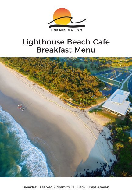 Lighthousebeach breakfast menu 09.19