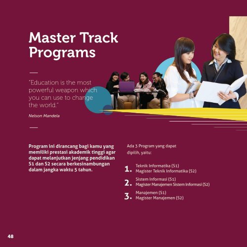 Master Track Programs