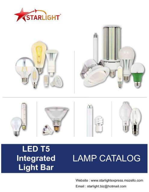 9 LED T5 INTEGRATED LIGHT BAR