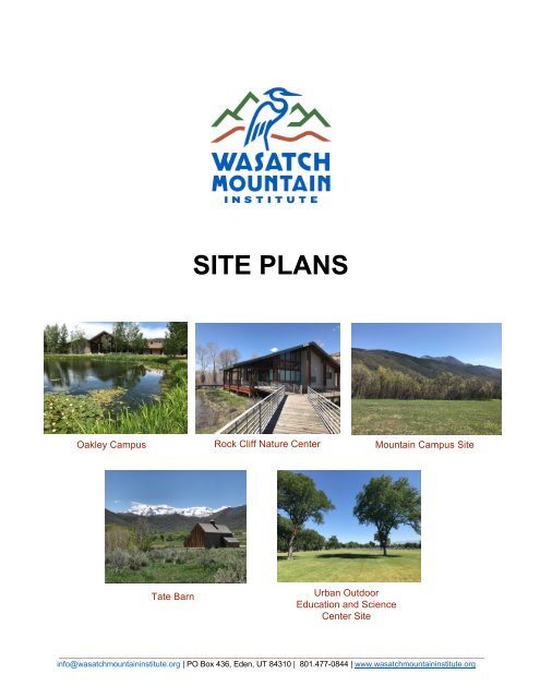 WAMI Site Plans