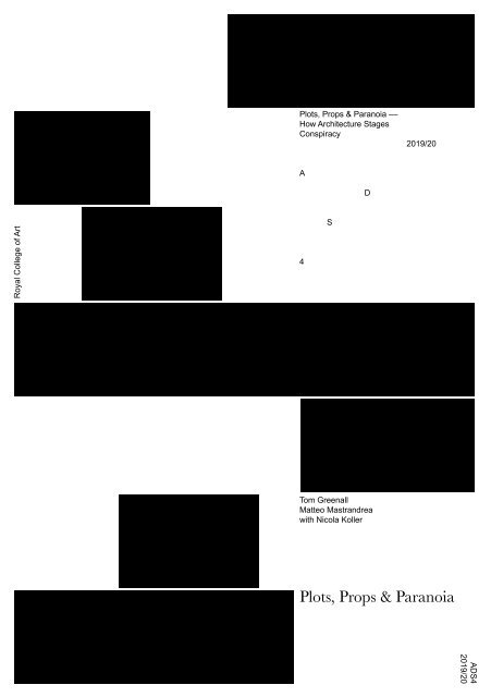 Plots, Props & Paranoia: How Architecture Stages Conspiracy