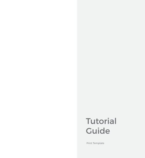 Print Template Tutorial - Text