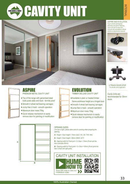INTERNAL SMARTROBE DOOR W