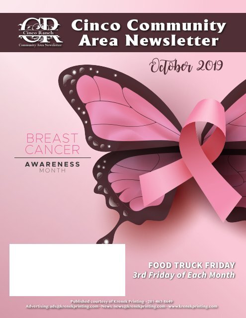 Cinco Ranch 1 October 2019