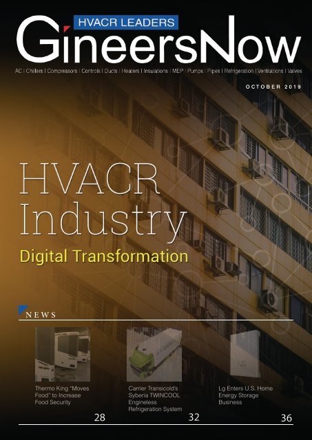 HVAC Digital Transformation, HVACR Leaders magazine, Oct2019