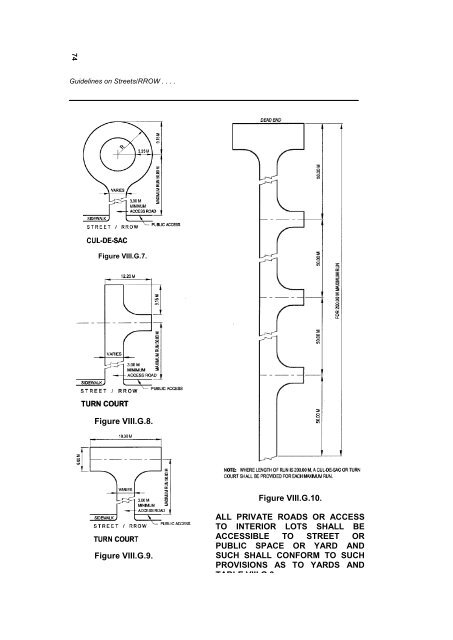 Guidelines on Streets/RRO