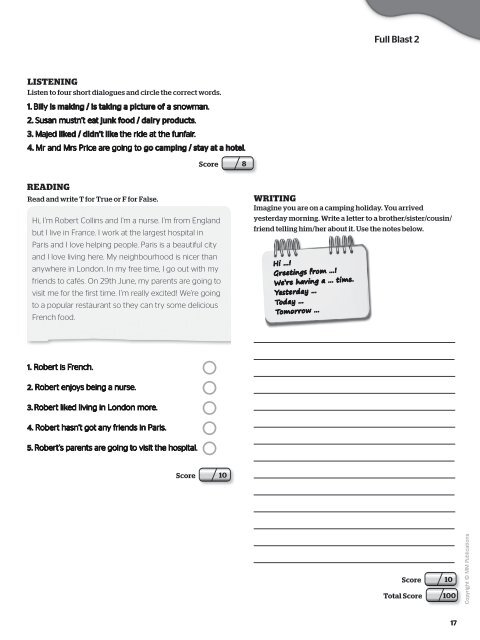 Full Blast 2 LISTENING Li