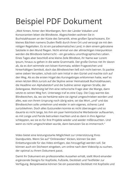 Beispiel-PDF-Dokument