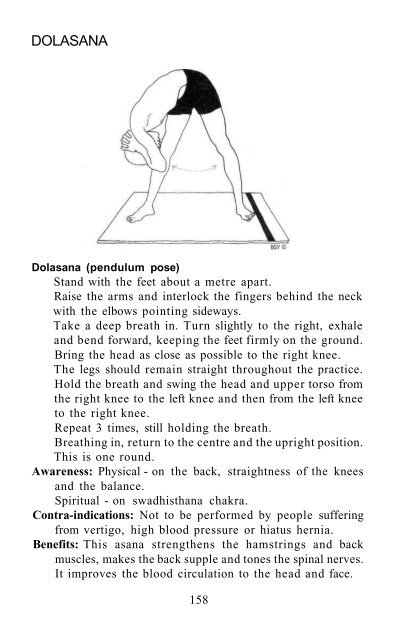 DOLASANA Dolasana (pendul