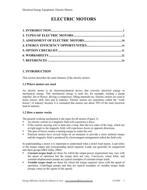 Electric Motors And Generators Worksheet Pdf - Infoupdate.org