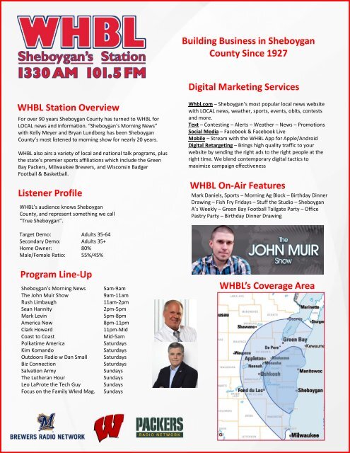 WHBL Station Profile