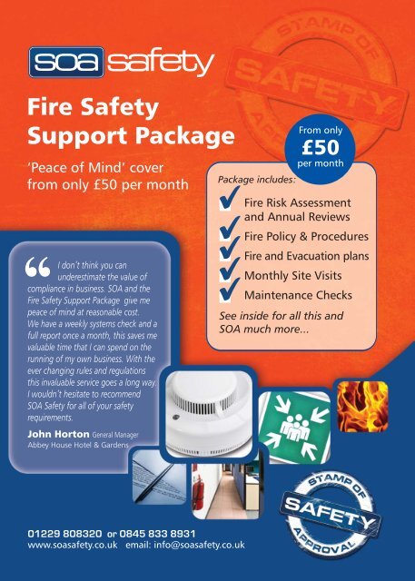 Fire Safety Support Package