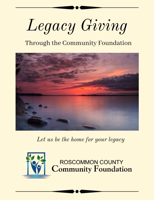 RCCF Legacy Giving