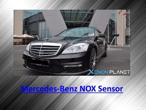 Nox Sensor Mercedes