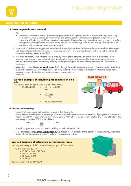 Unit 2 TEACHER’S NOTES