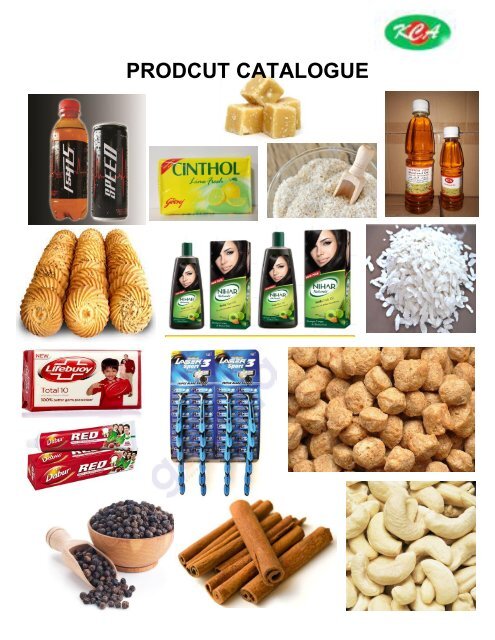 KCA PRODUCT CATALOGUE