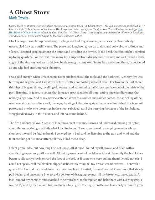 A Ghost Story