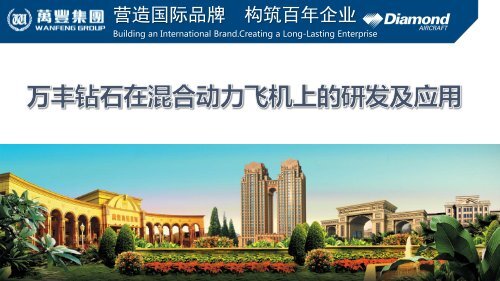 9 Lu Yuan, Wanfeng Diamond Aircraft