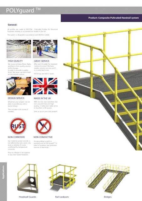 GRP Handrail Systems