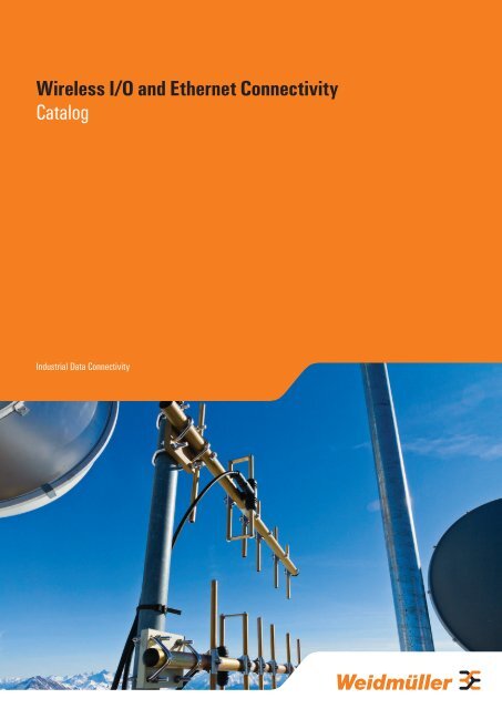 Weidmueller Wireless I/O- and Ethernet Connectivity