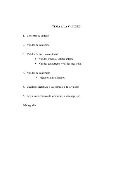 Tema 6-Validez