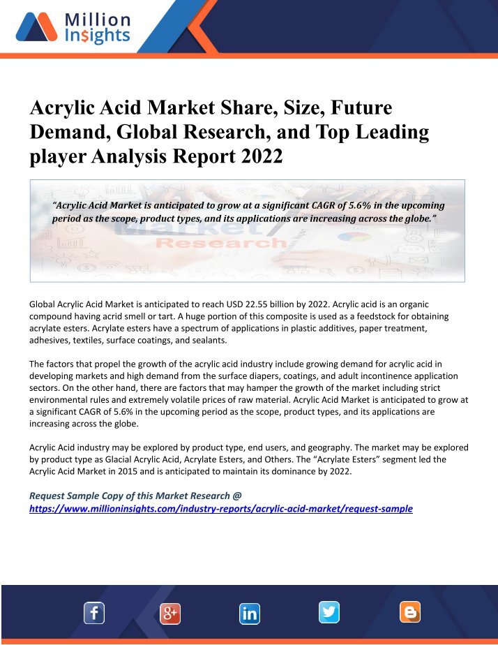 Acrylic-Acid-Market-Demand Magazines