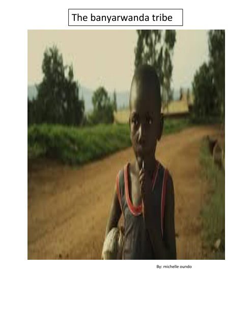 banyarwanda tribe