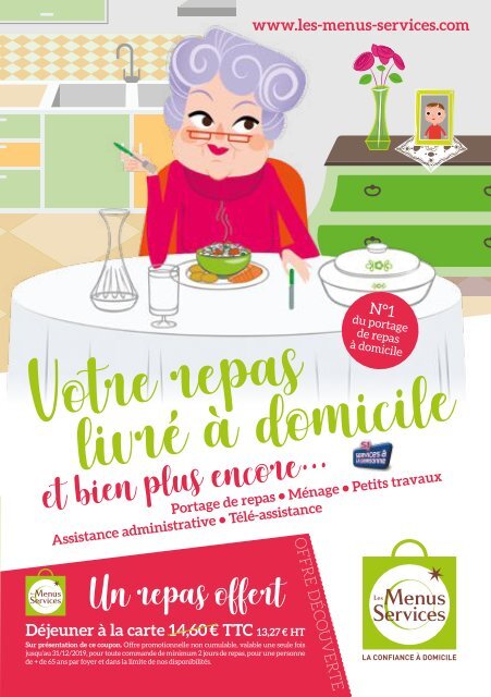 Depliant Les Menus Services 2019