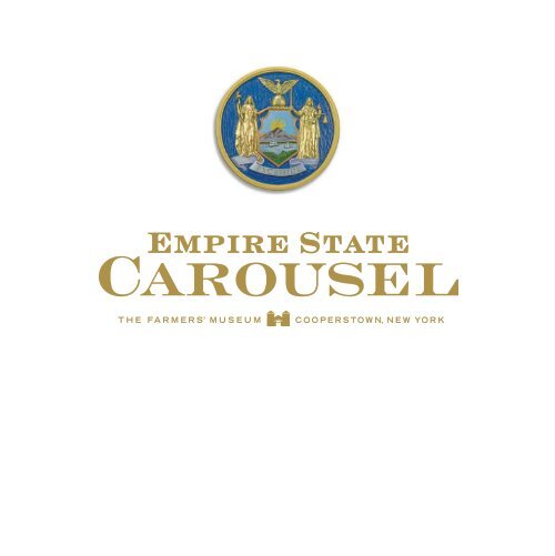 Empire State Carousel at The Farmers Museum in Cooperstown, New York