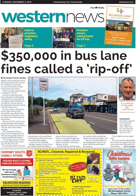 Western News: December 03, 2019