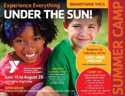 Brandywine Summer Camp Guide - 2020