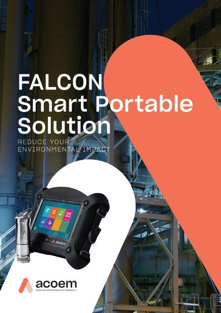 Acoem Falcon Smart Portable Solution brochure