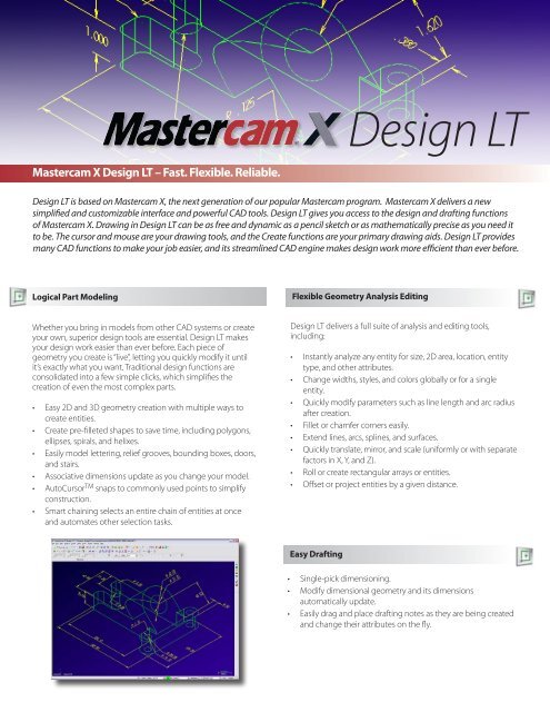 Design LT - Mastercam