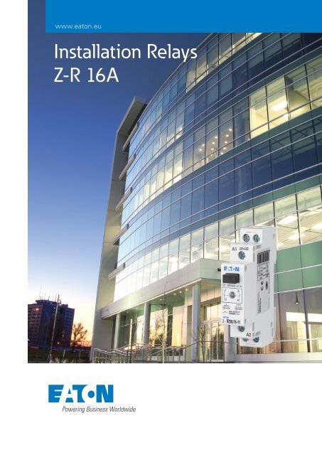 EATON_Catalog_xEffect-Installation-Relays_03-2018_EN