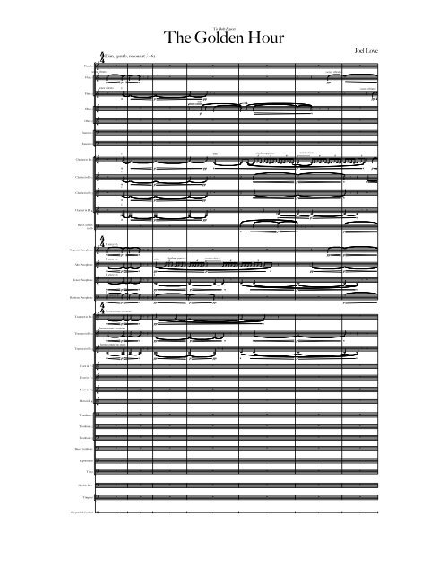 The Golden Hour (Wind Ensemble)_Full Score