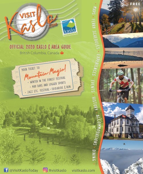 Kaslo Guide | 2020