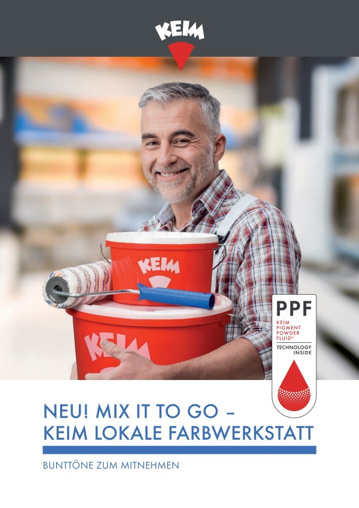 KEIM Sprinterprodukte