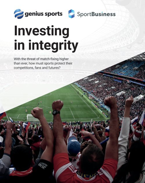 Genius Sports Integrity Whitepaper