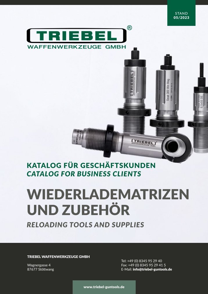 Triebel Waffenwerkzeuge - Unsere Kataloge