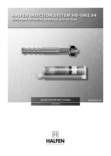 HALFEN ANCHOR BOLT SYSTEMS