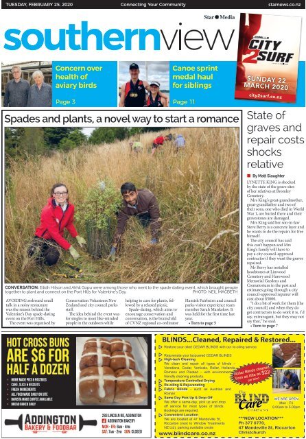 Southern View: February 25, 2020