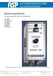 RESOMAT RM7 - Automationstechnik Ing. Walter Prenner