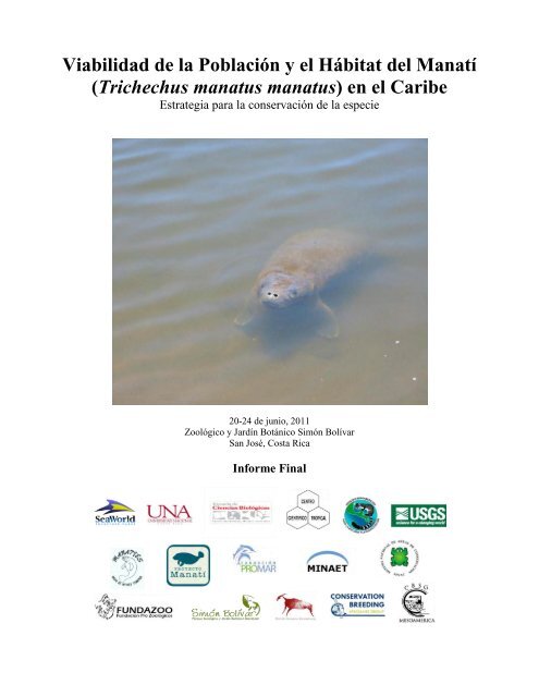 (Trichechus manatus manatus) en el Caribe - Conservation ...